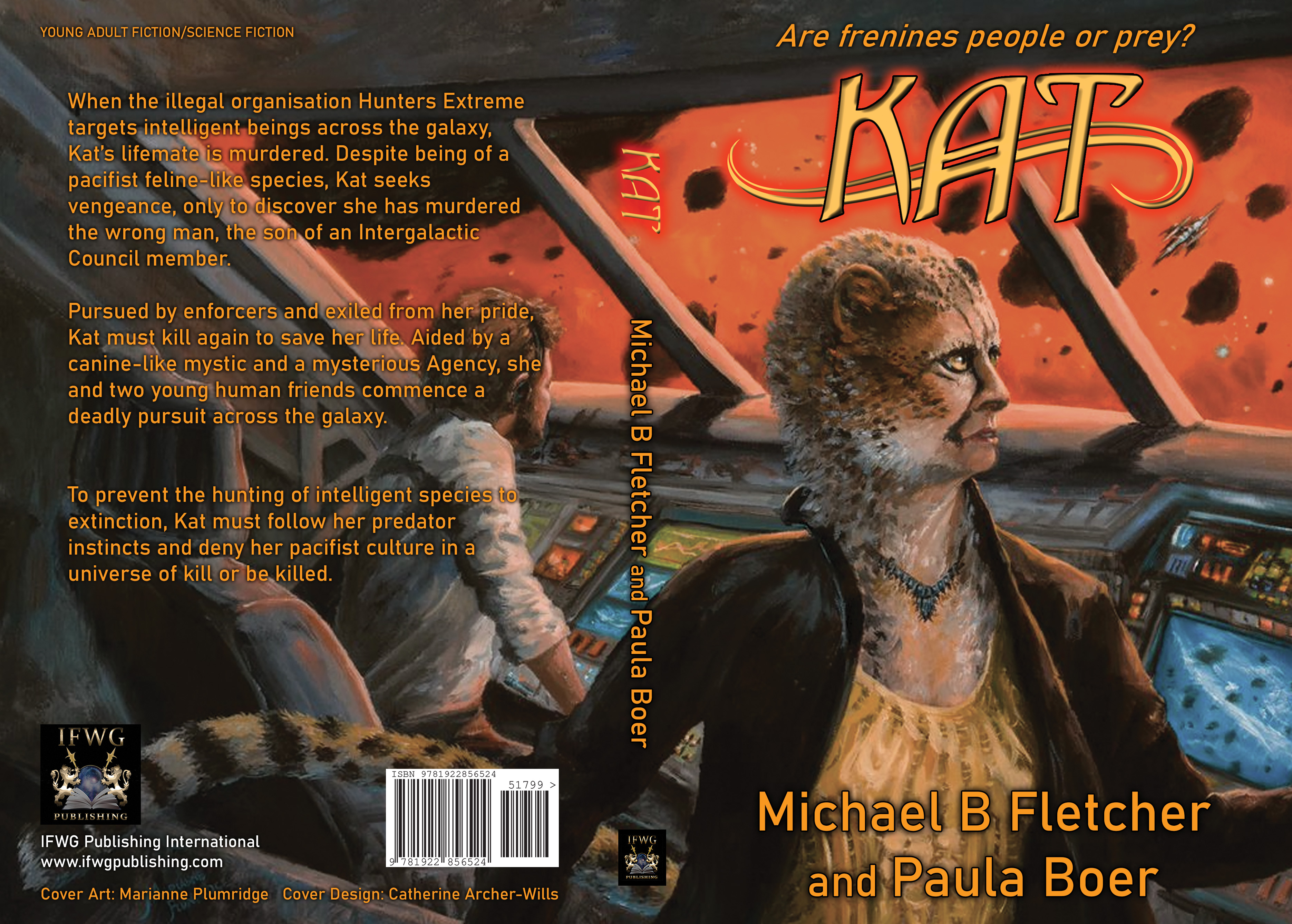 Cover Reveal: Kat, by Michael B Fletcher and Paula Boer – IFWG Publishing