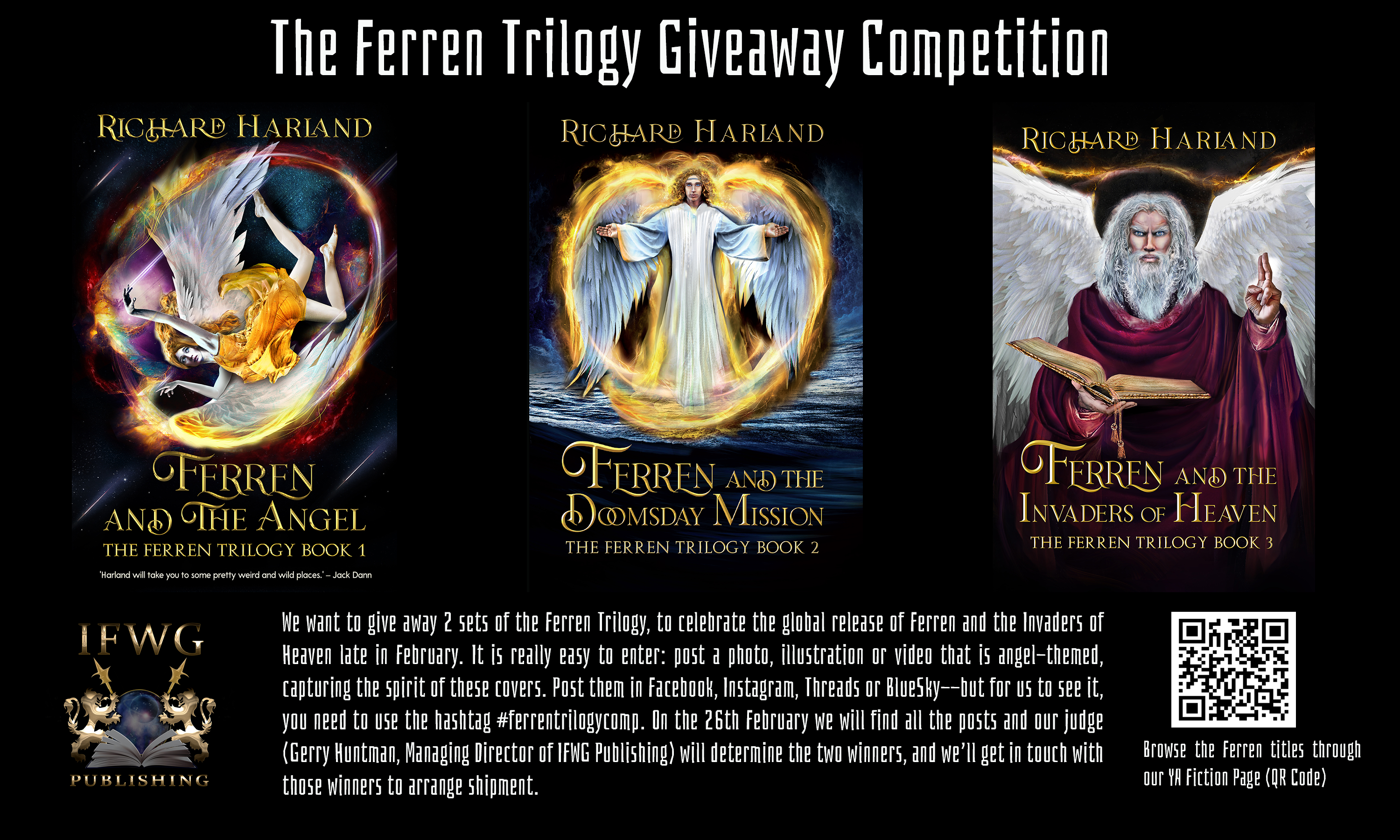 The Ferren Trilogy Giveaway Competition – IFWG Publishing